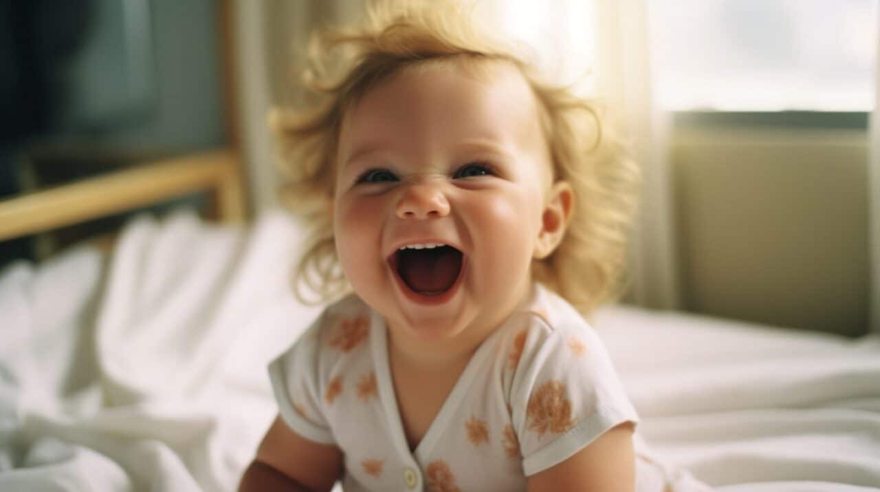 A Quel Âge Bébé Rigole : Quand sont les premiers esclaffements d'un bébé