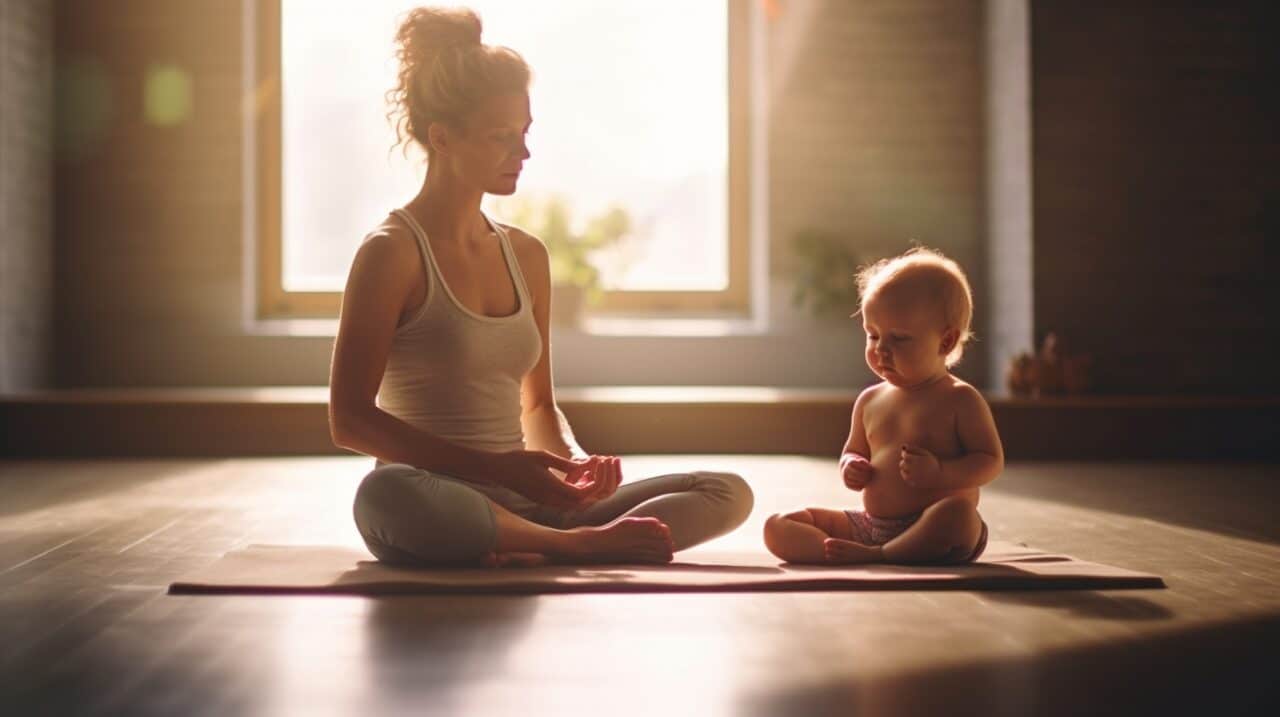 Yoga bébé : 9 Positions que vous pouvez faire avec votre Bébé